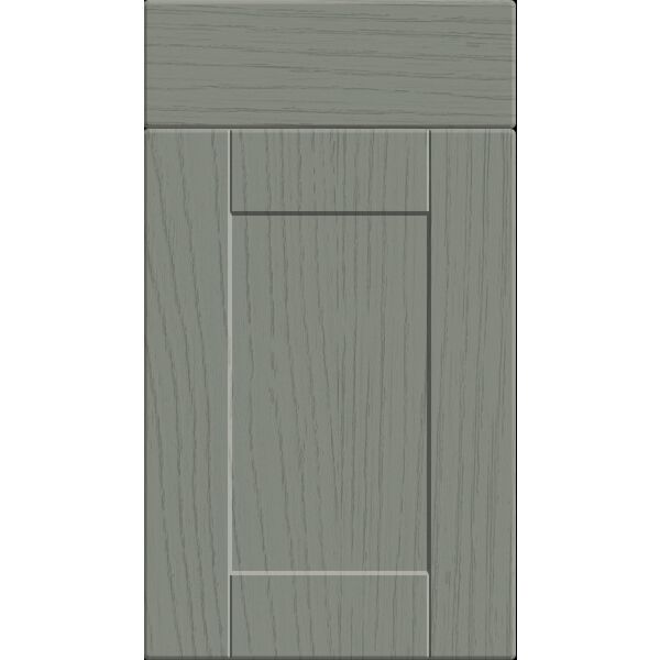 Shaker Paint Flow Matt Sage Green Kitchen Doors | Made to Measure | 50% Off