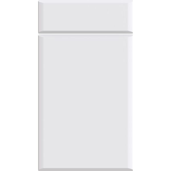 Pisa Super Matt White Kitchen Doors | Made to Measure | 50% Off