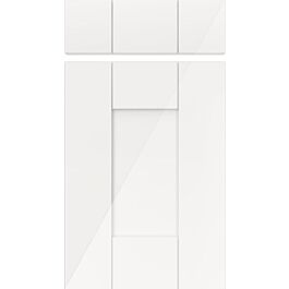 Buckingham High Gloss White Kitchen Doors | Made to Measure | 50% Off