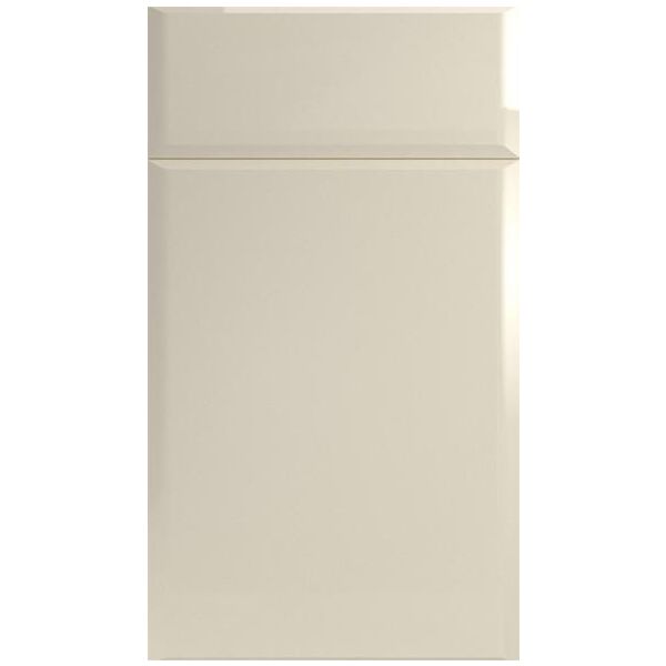 Essex High Gloss Ivory Kitchen Doors | Made to Measure | 50% Off