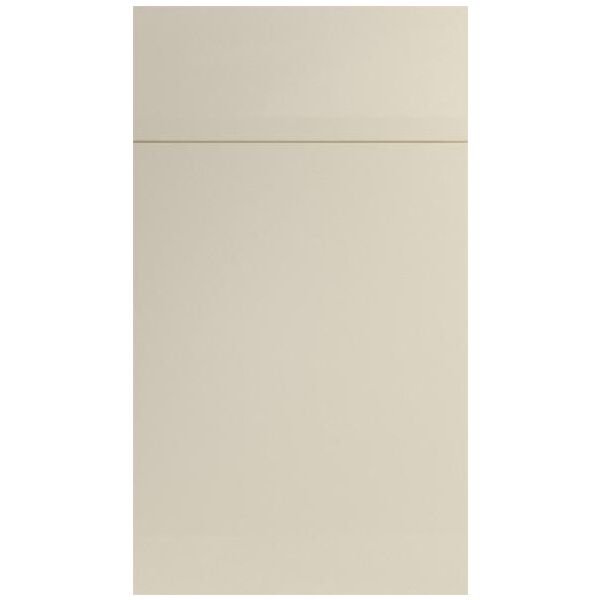 Somerset High Gloss Ivory Kitchen Doors | Made to Measure | 50% Off