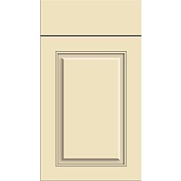 Carlton High Gloss Cream Kitchen Doors | Made to Measure | 50% Off