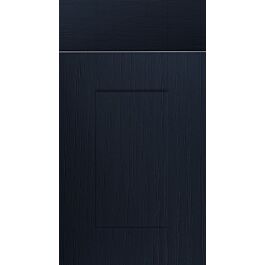 Gresham Navy Blue Ash Kitchen Doors | Made to Measure | 50% Off