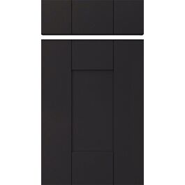 Buckingham Supermatt Black Kitchen Doors | Made to Measure | 50% Off