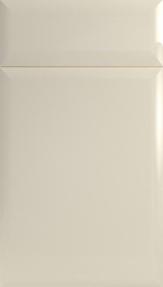 Cumbria High Gloss Ivory Kitchen Doors | Made to Measure | 50% Off