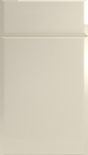 Essex High Gloss Ivory Kitchen Doors | Made to Measure | 50% Off