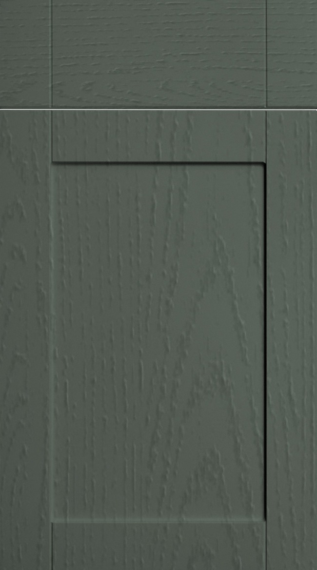 Lunar Reed Green Ash Kitchen Doors | Made to Measure | 50% Off
