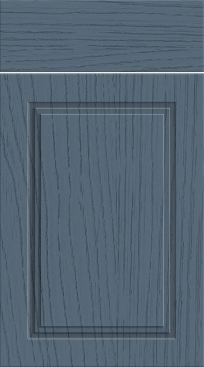 Paris Paint Flow Matt Colonial Blue Kitchen Doors | Made to Measure ...