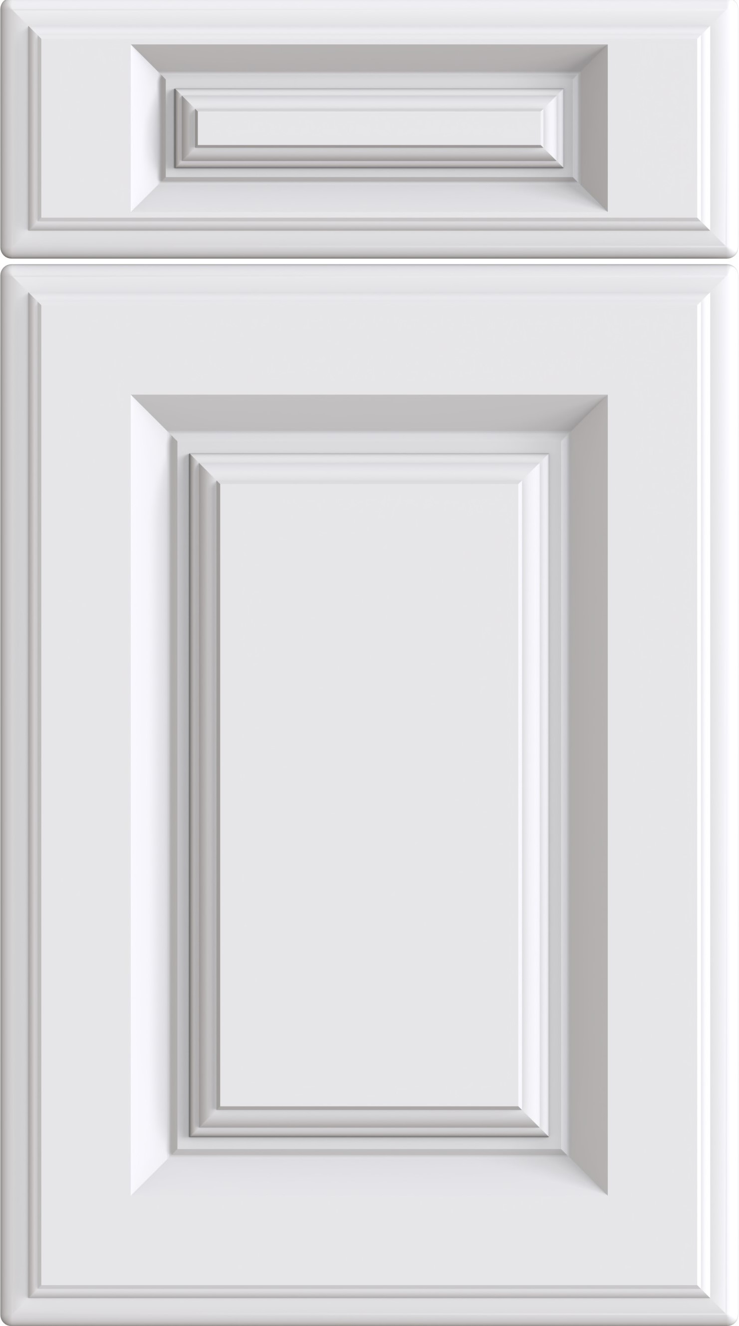 Palermo Super Matt White Kitchen Doors | Made to Measure | 50% Off