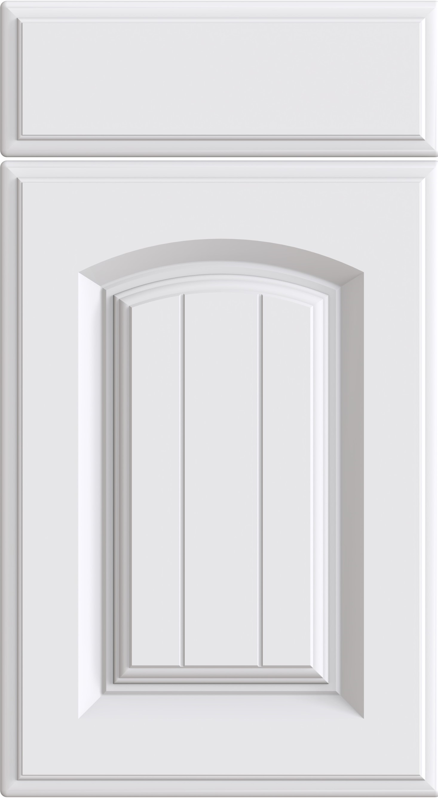 Westbury Super Matt White Kitchen Doors | Made to Measure | 50% Off