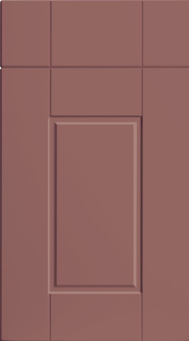 Surrey Super Matt Rusty Red Kitchen Doors | Made to Measure | 50% Off